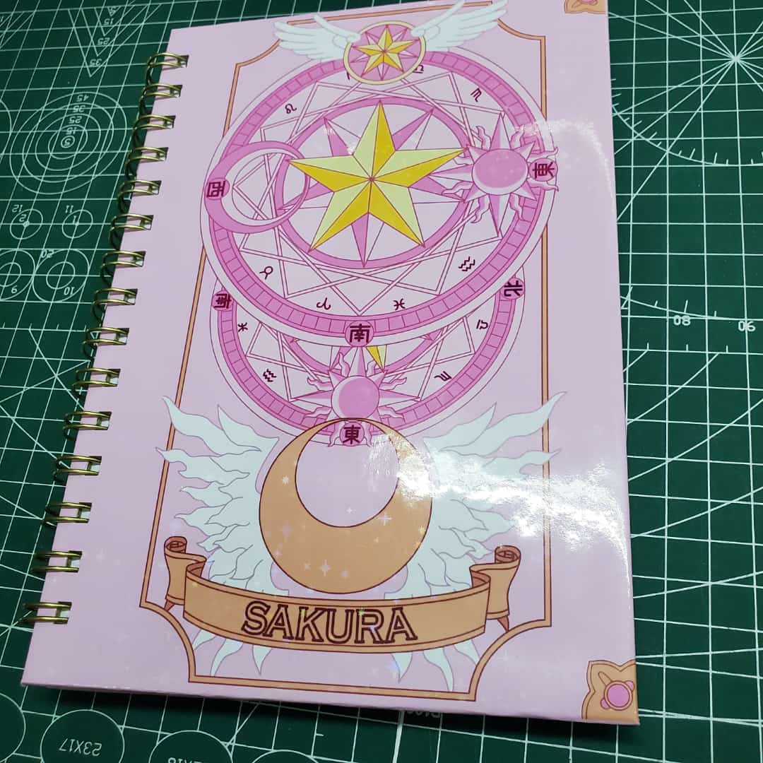 Libreta Pasta Dura Sakura. CorreosClic