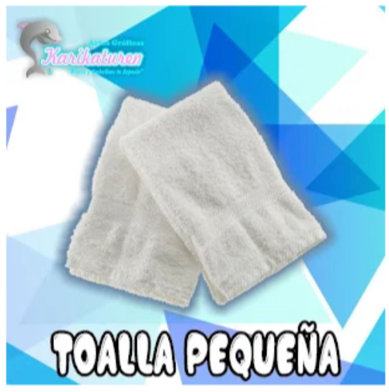 Toalla Pequeña sin sublimar. CorreosClic