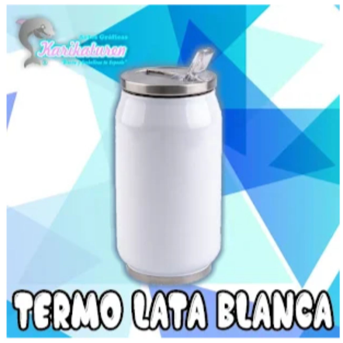 Termo Lata sin sublimar. CorreosClic